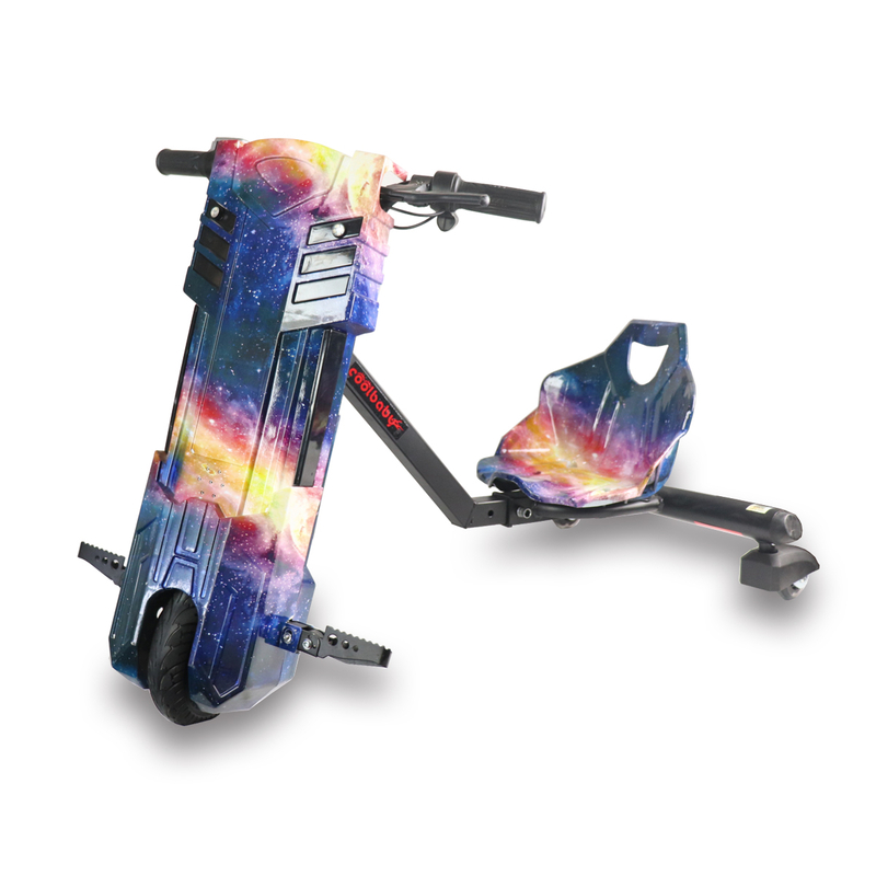 Kids electric scooters 360 go cart 3 wheels electric drifting three ...